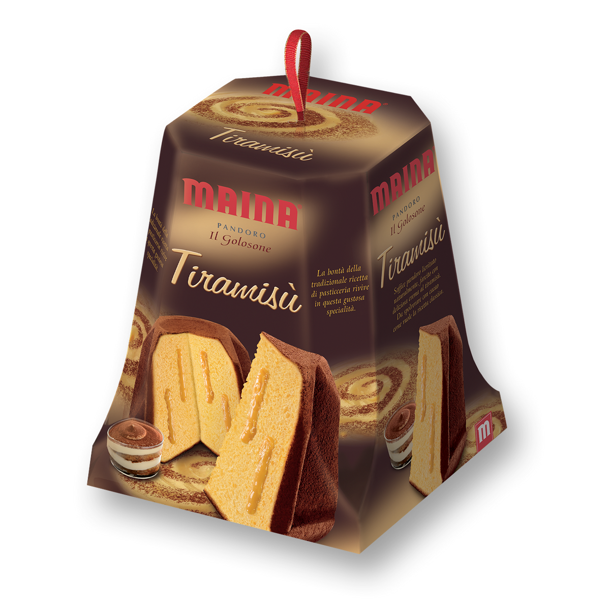 MAINA PANDORO TIRAMISU 750gr. – Authentic Italian Market Online - Gusto ...