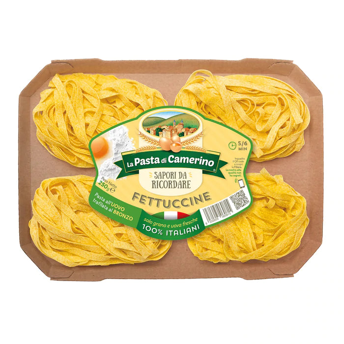 La Pasta di Camerino Egg Fettuccine Pasta, 250 gr – Authentic Italian ...