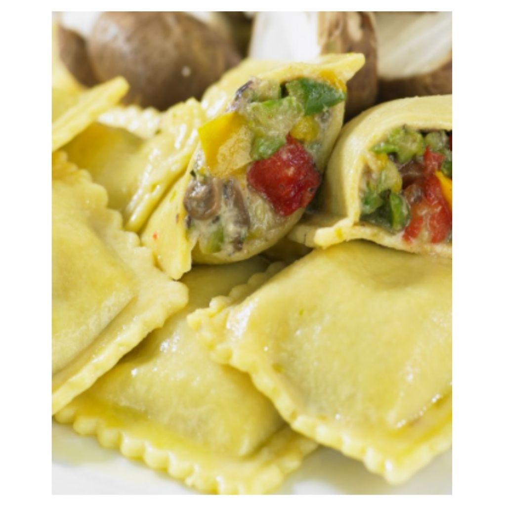 Pasta Mia Frozen Vegan & Gluten-Free Roasted Vegetable Ravioli, 3 lbs ...